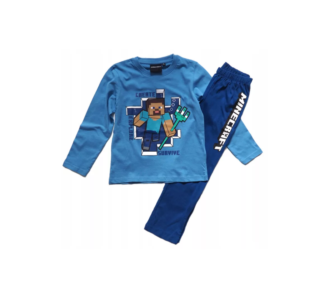 Minecraft Pyjamas - TinyTwinkleMalta