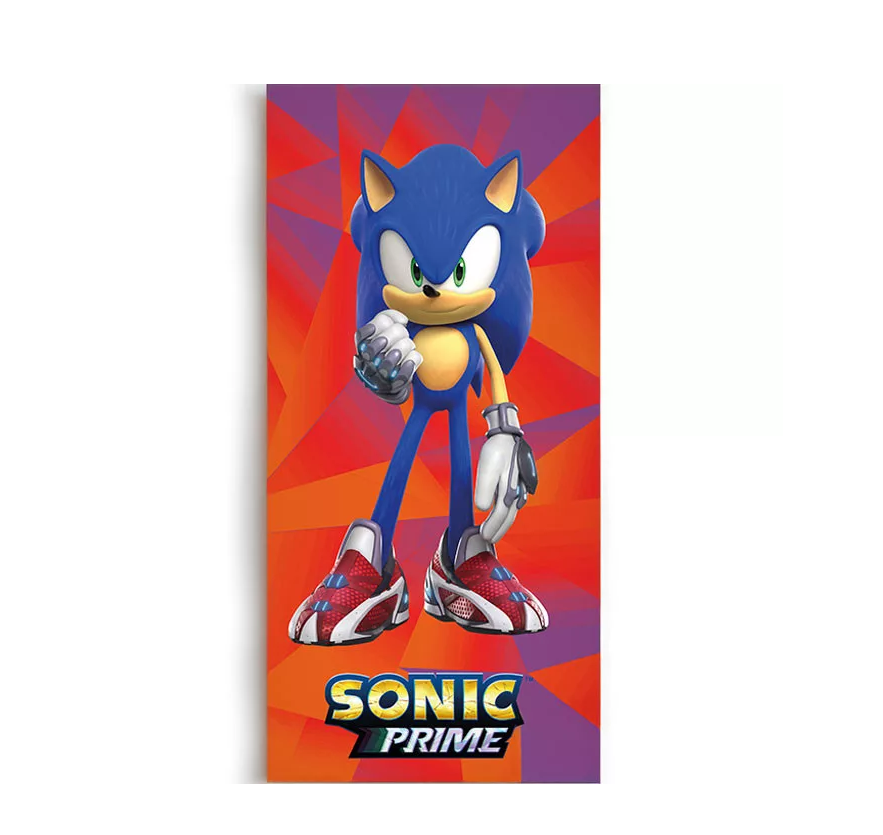 Sonic Prime Beach Towel - TinyTwinkleMalta