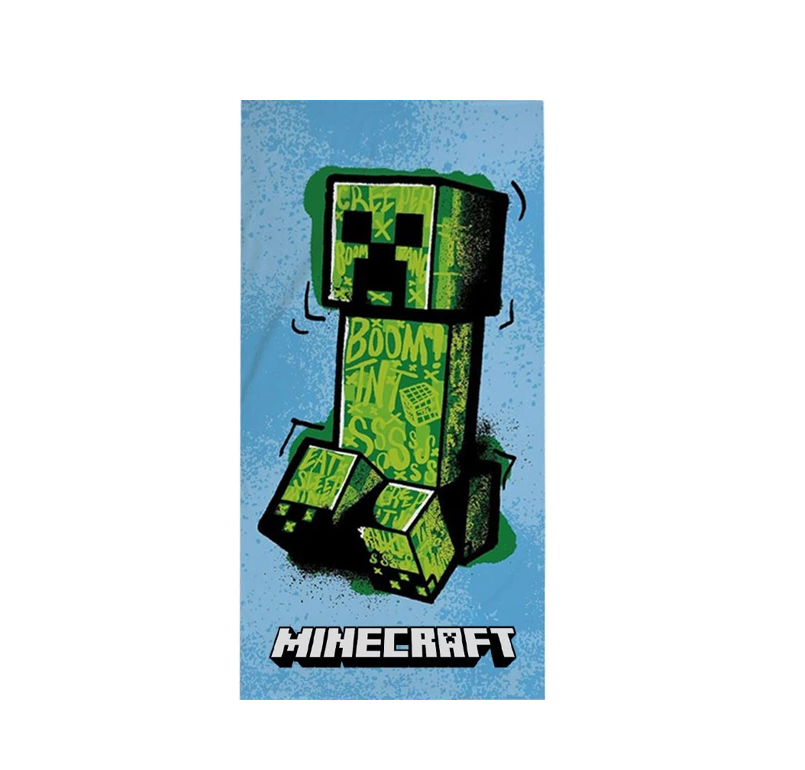 Minecraft Beach Towel - TinyTwinkleMalta