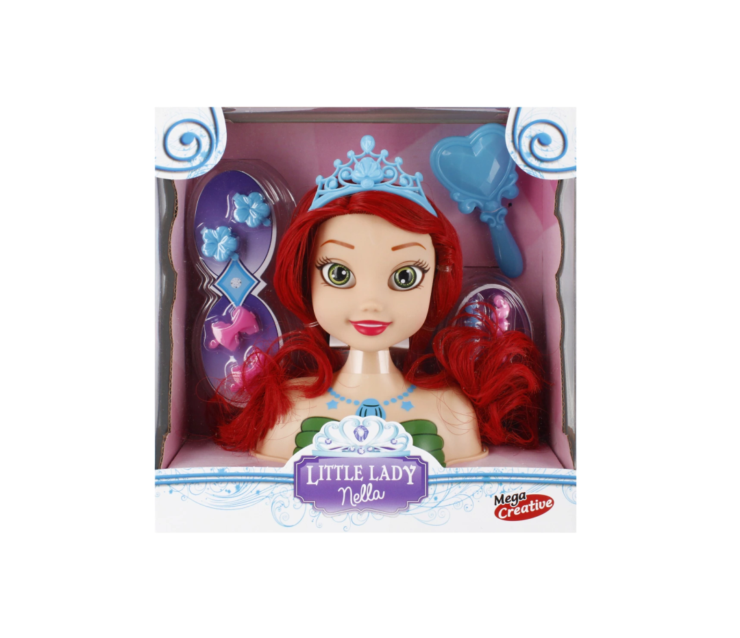 Nella Little Lady - Styling Head - TinyTwinkleMalta