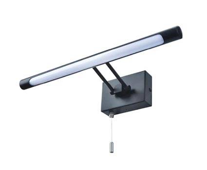 B/ROOM WALL CHAI LED 8W IP44 MATT BLACK - Calleja Ltd.