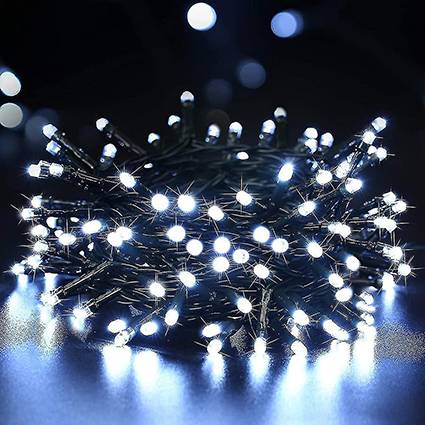 100 L INDENT LED STRING LIGHT GREEN LINE - Calleja Ltd.