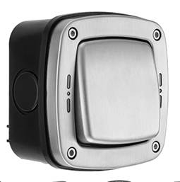 IP66 DECO SWITCH 1G 2W 20AX SURF (Bx24) - Calleja Ltd.