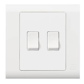MK ESSENTIALS SWITCH FLUSH 2G 2W (Bx10) - Calleja Ltd.