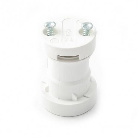 FESTOON HOLDER HANG E27 40w max WHT - Calleja Ltd.